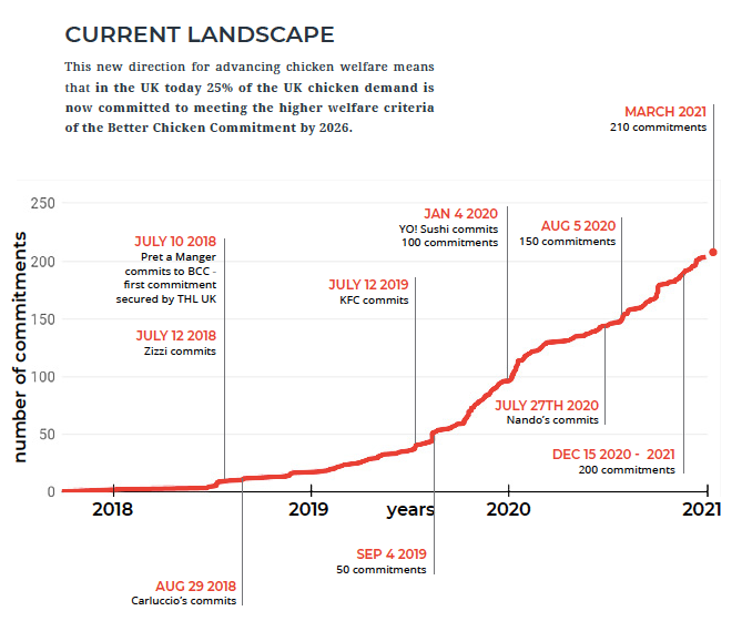 Supermarkets still wont sign the Better Chicken Commitment
