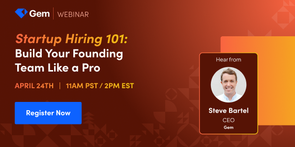 Startup Hiring 101: Build your founding team like a pro