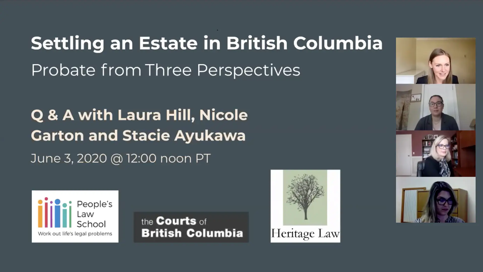 Filling out your probate or administration forms | People's Law School