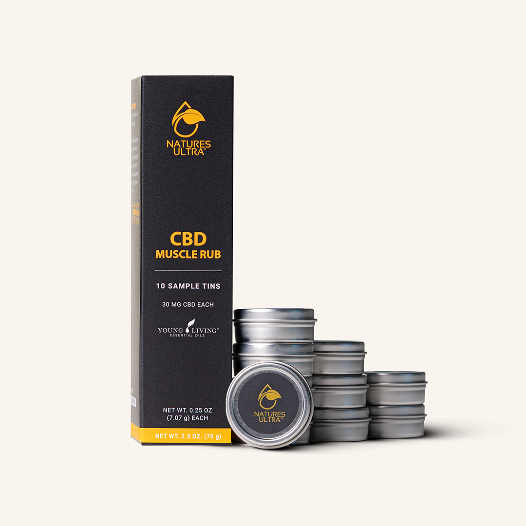 CBD Muscle Rub Tins, 10 ct. | Young Living Essential Oils