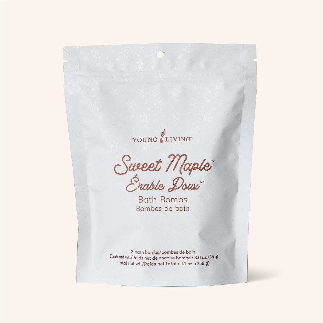 Sweet Maple™ Bath Bomb 3 pk. | Young Living Essential Oils