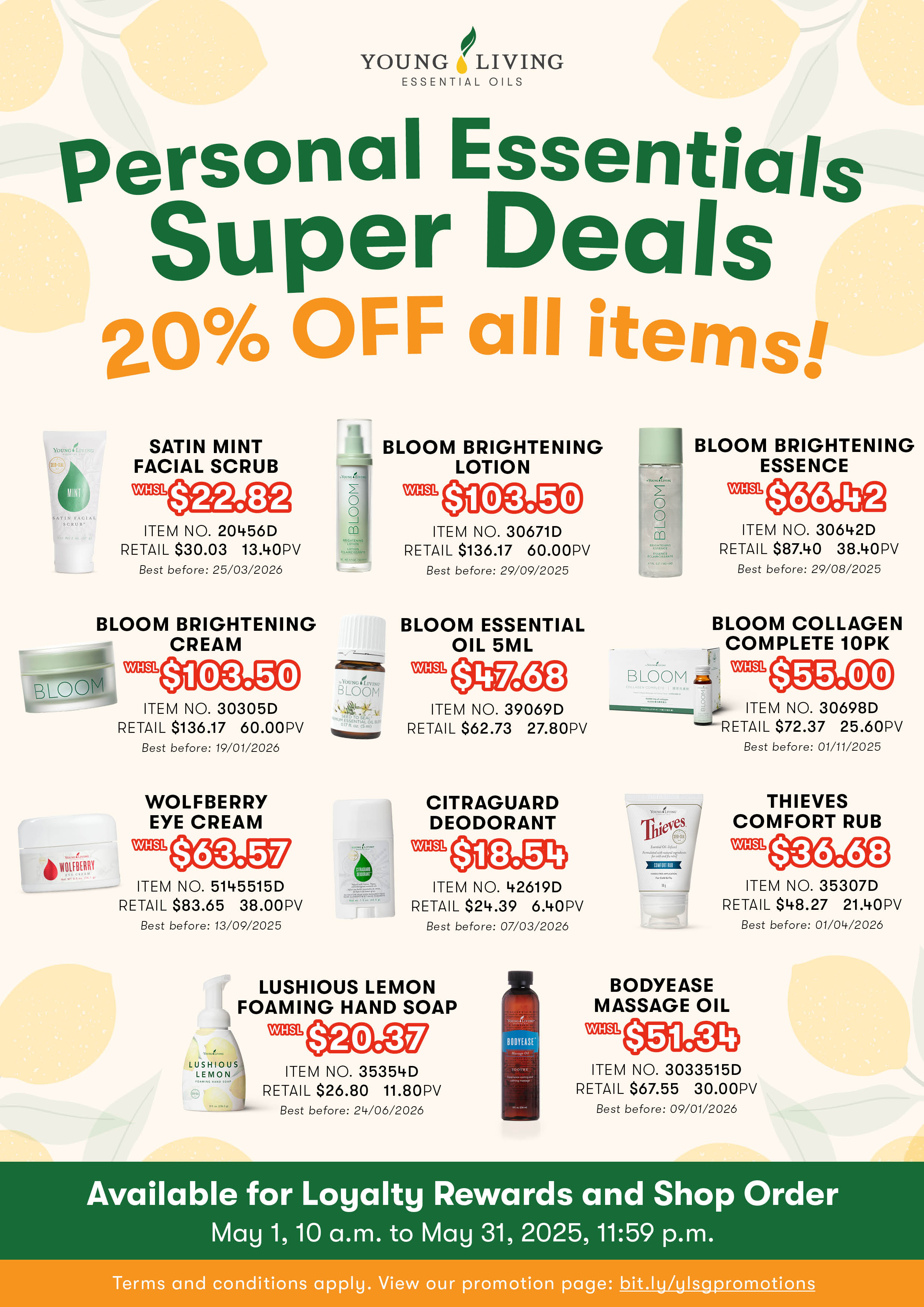 Promotions | Young Living Essential Oils
