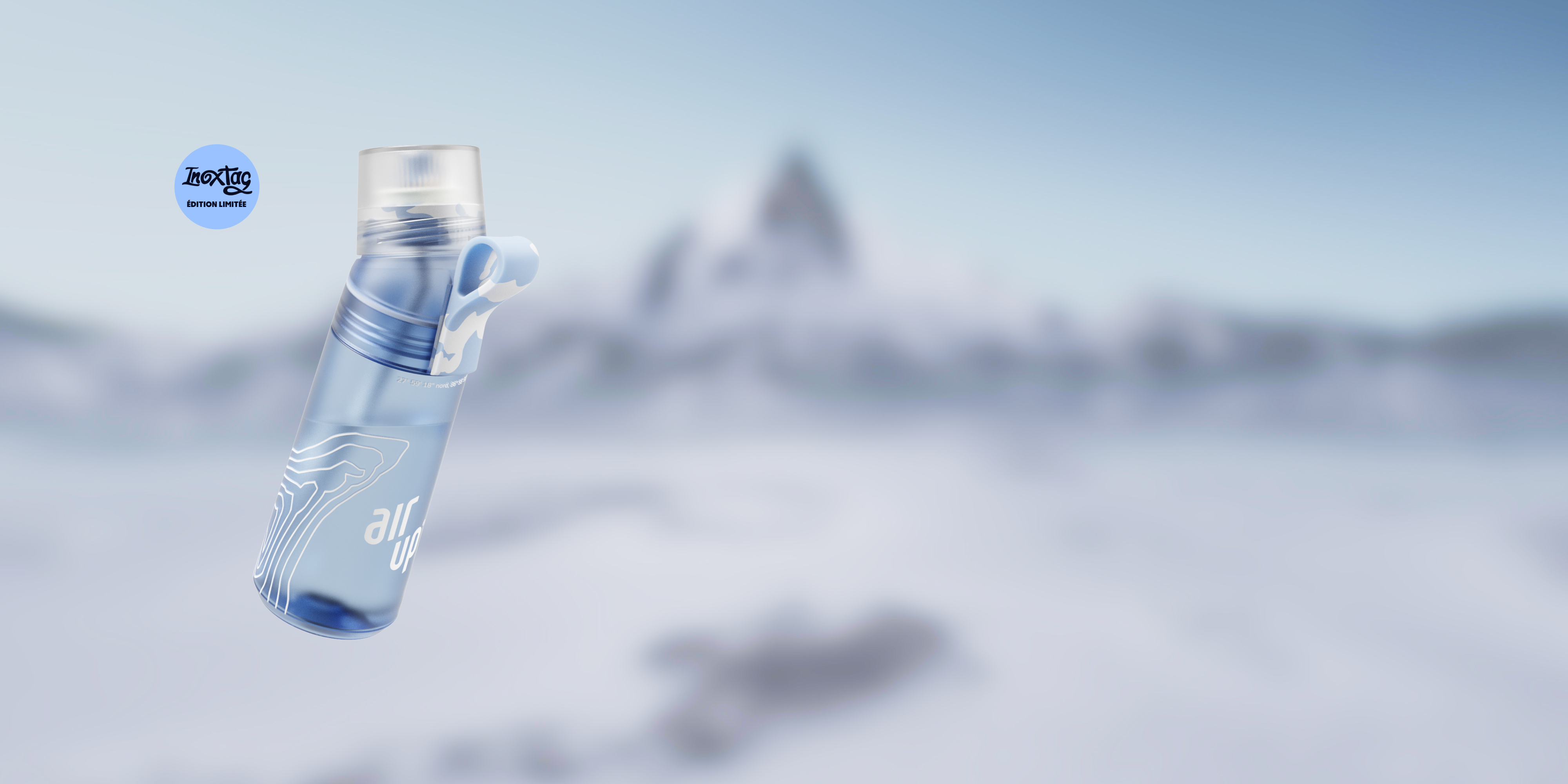 Gen 2 Flair 600ml - Everest Blue | Flessen | air up®