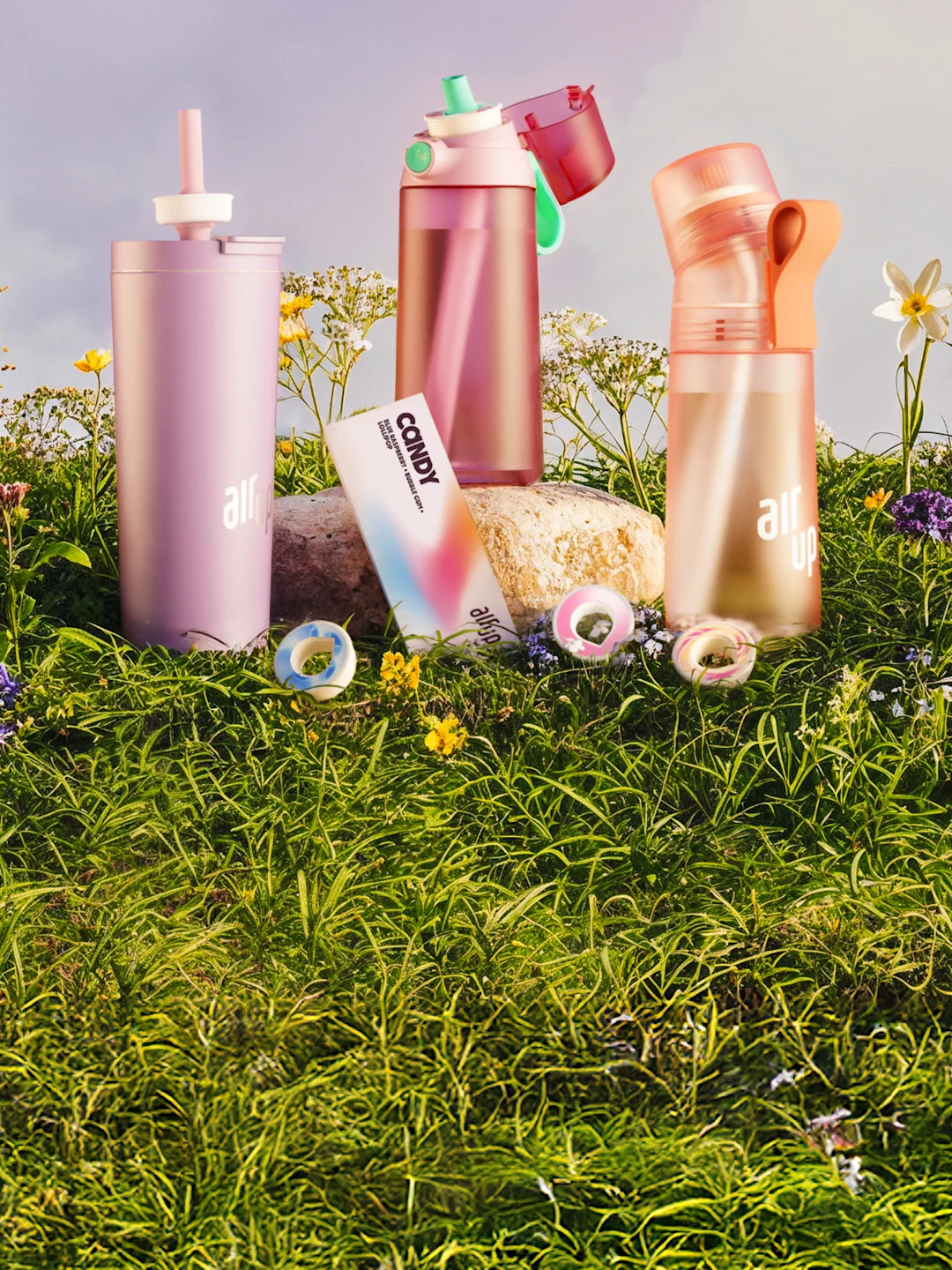 Fles voor water met smaak | Smaak door geur | air up® België