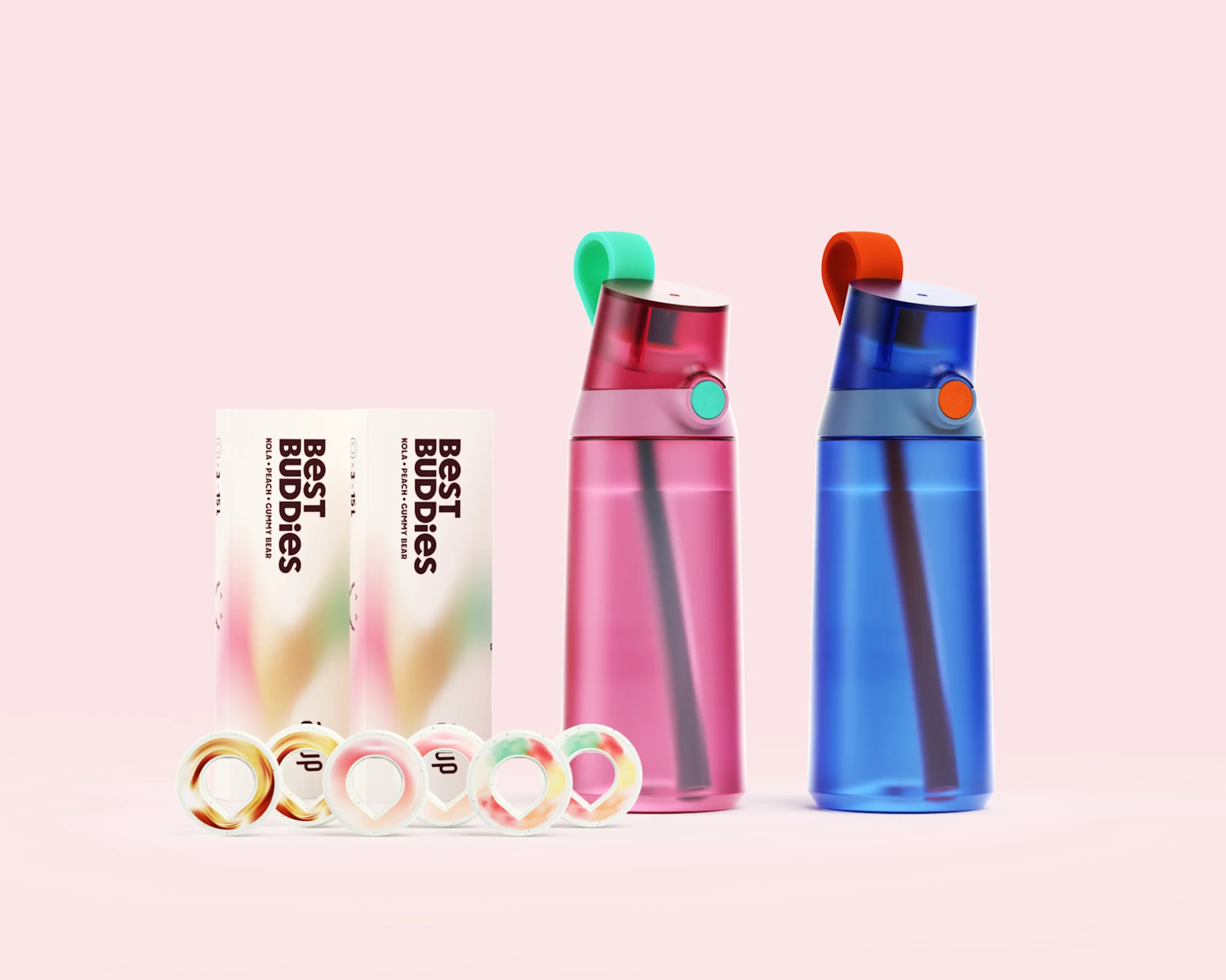Fles voor water met smaak | Smaak door geur | air up® België