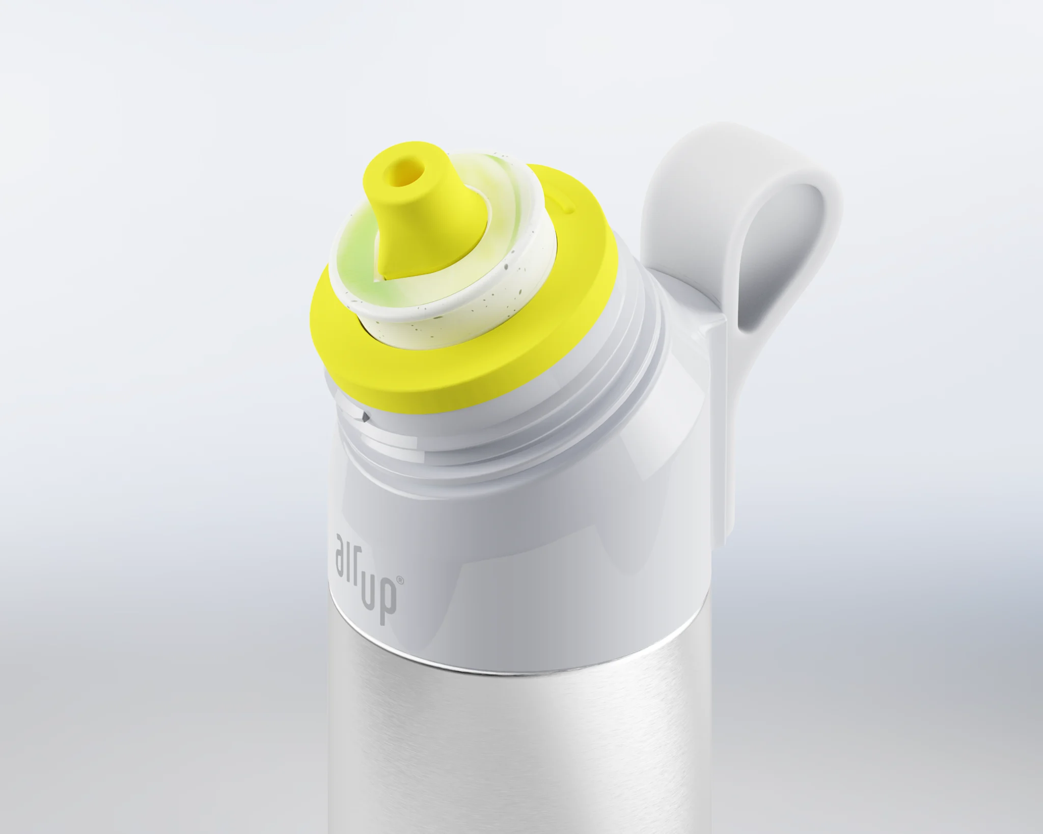 air up® Twist Pro Steel 480ml - Silver | air up® Deutschland