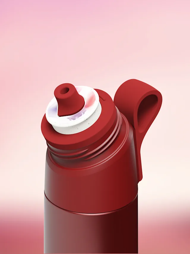 Gen 2 Steel air up Flasche 480ml - Rich Ruby | air up® Schweiz