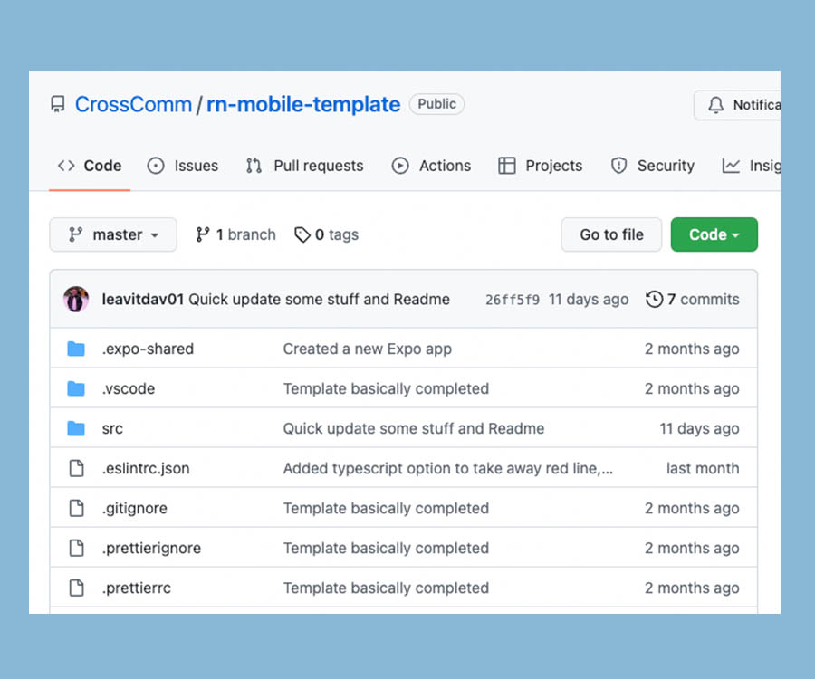 CrossComm's React Native Boilerplate and Best Practices | CrossComm