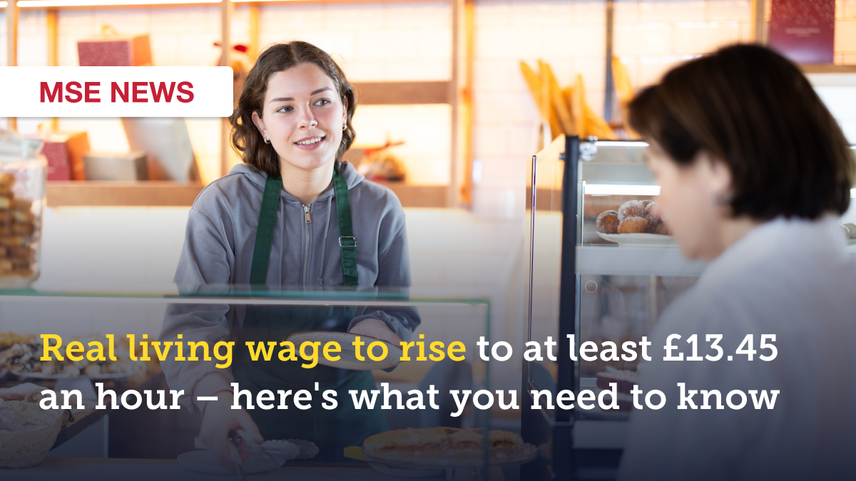 Real living wage to rise to at least £13.45 an hour