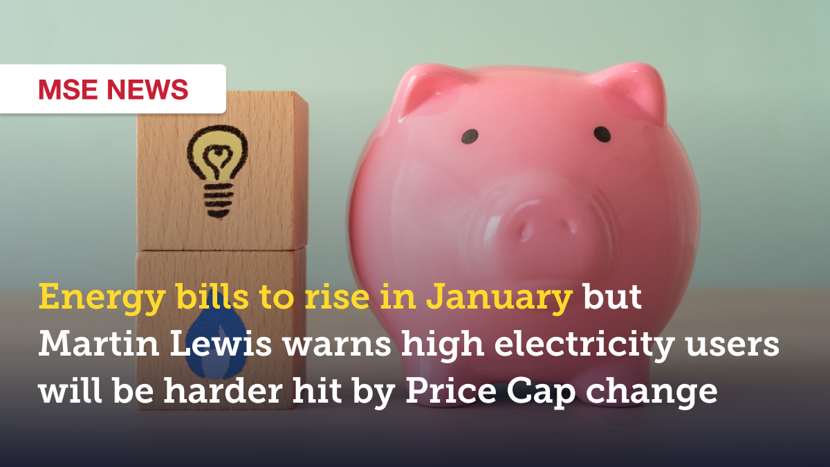 Energy bills to rise in January as new Price Cap is announced