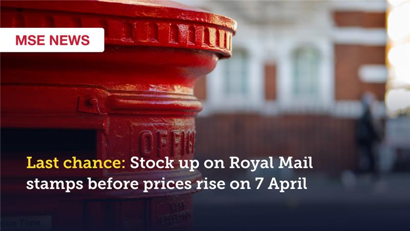 First-class stamp prices to rise 3% – Martin Lewis' MSE News