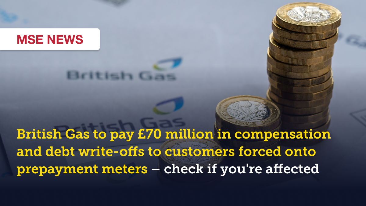 British Gas to pay £70m to customers forced onto pre-payment meters