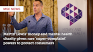 Martin Lewis Charity Given super complaint Powers Martin Lewis Charity Given super complaint Powers