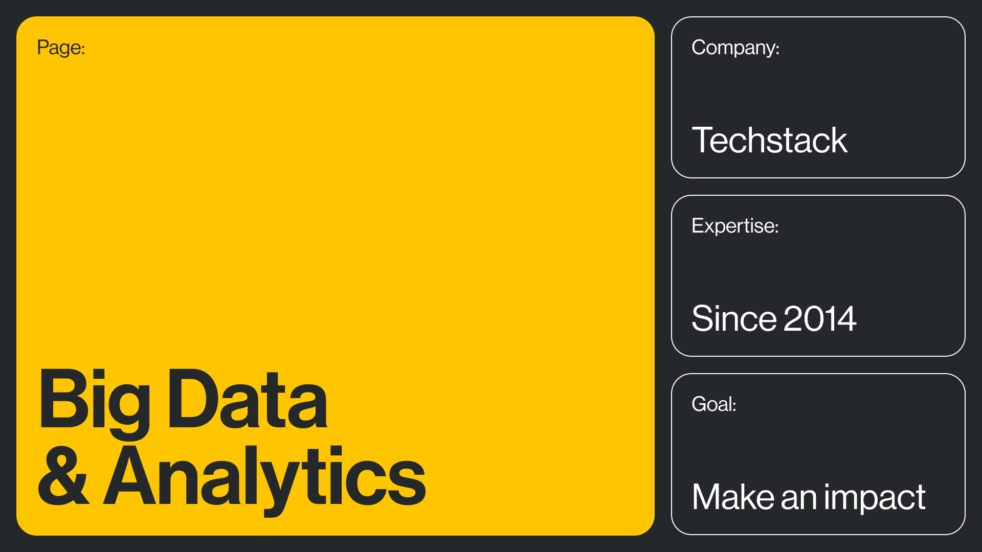 Big Data Software Development Services Company