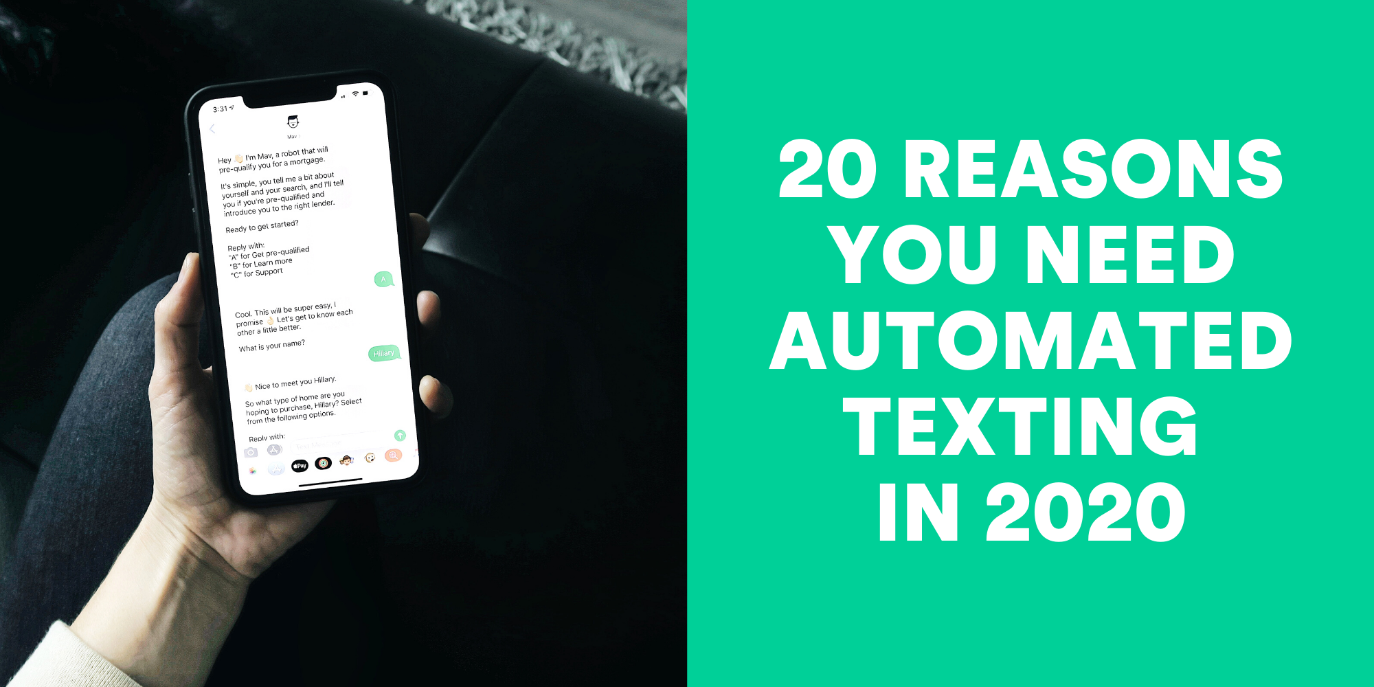 Mav | 20 Reasons Why You Need Automated Texting in 2020