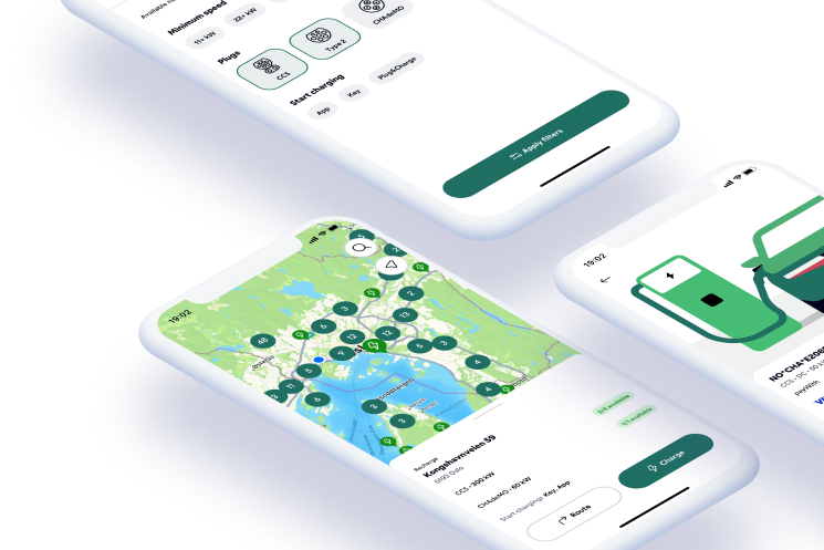 Laddstationskarta | Hitta Elbil Laddningspunkter | Fortum Charge & Drive | Fortum Charge & Drive