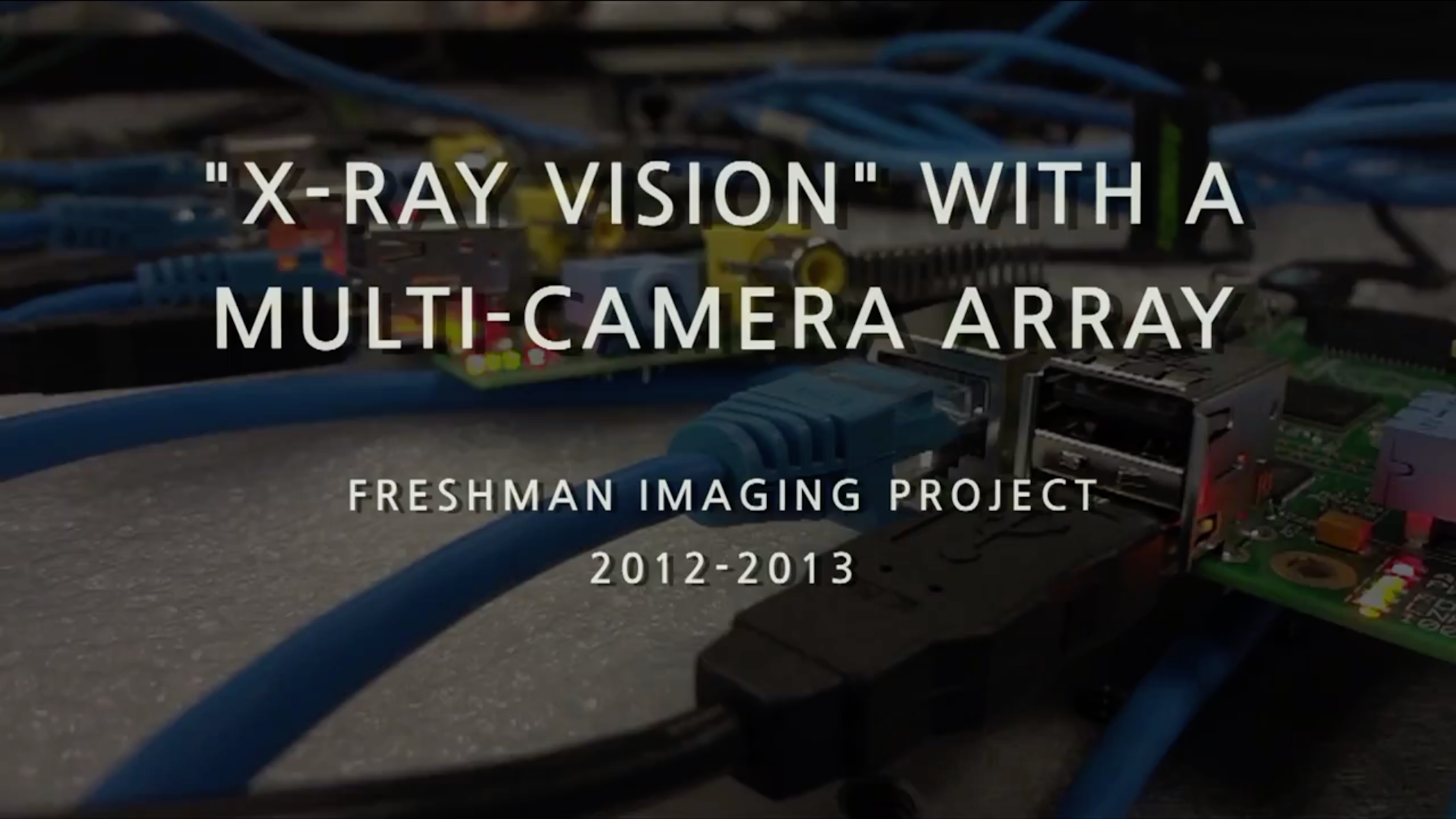 Multi-Camera Array | Zenker