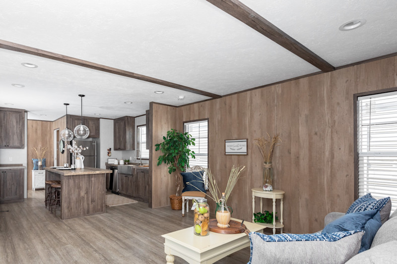 Modern Log Cabin Style Manufactured Homes | Clayton Studio