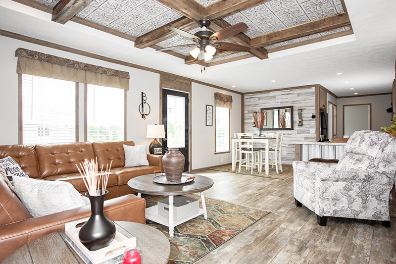 Modern Log Cabin Style Manufactured Homes | Clayton Studio