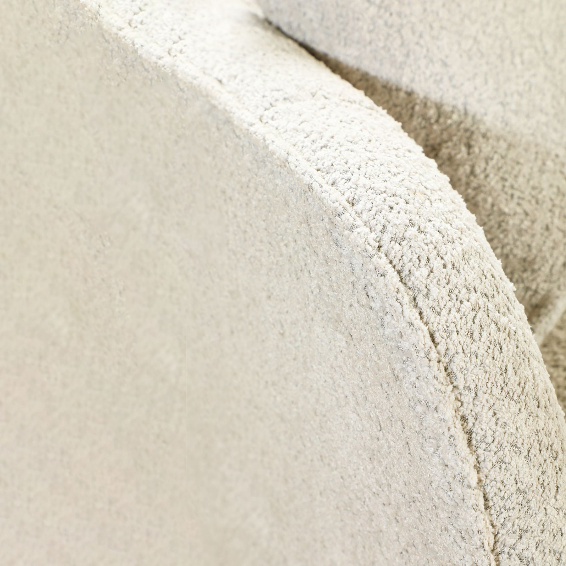 Loren 3 Seater Sofa, Ivory Classic Boucle Fabric Only £499.99 ...