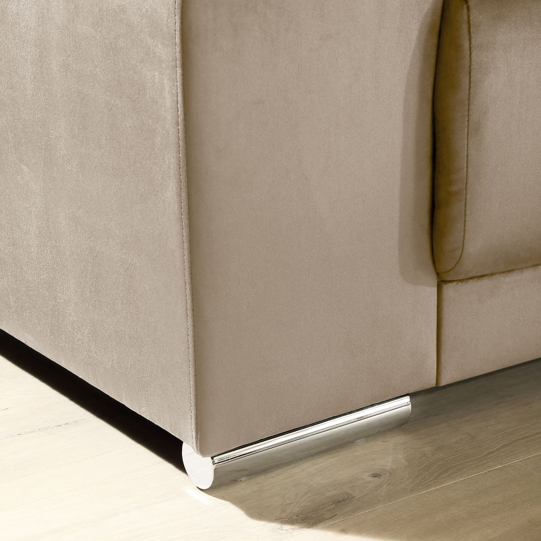 Kansas 3+2 Seater Sofa Set, Champagne Classic Velvet Only £999.98 ...
