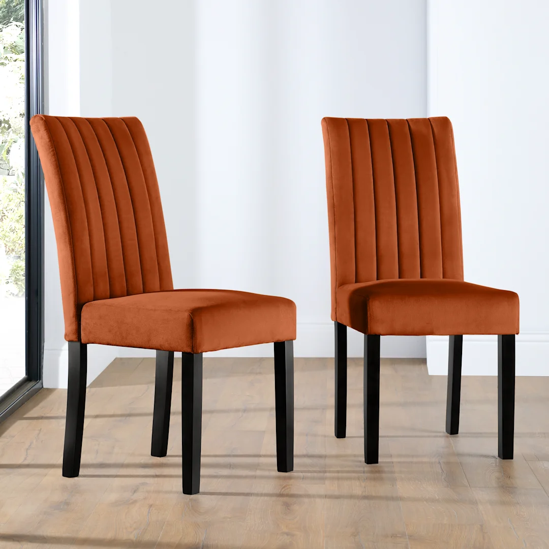 Orange Dining Chairs | Furniture & Choice