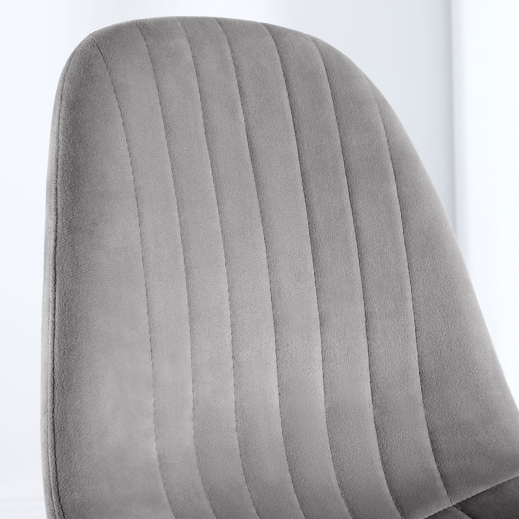 Avanta Industrial Dining Table & 6 Brooklyn Dining Chairs, Concrete ...