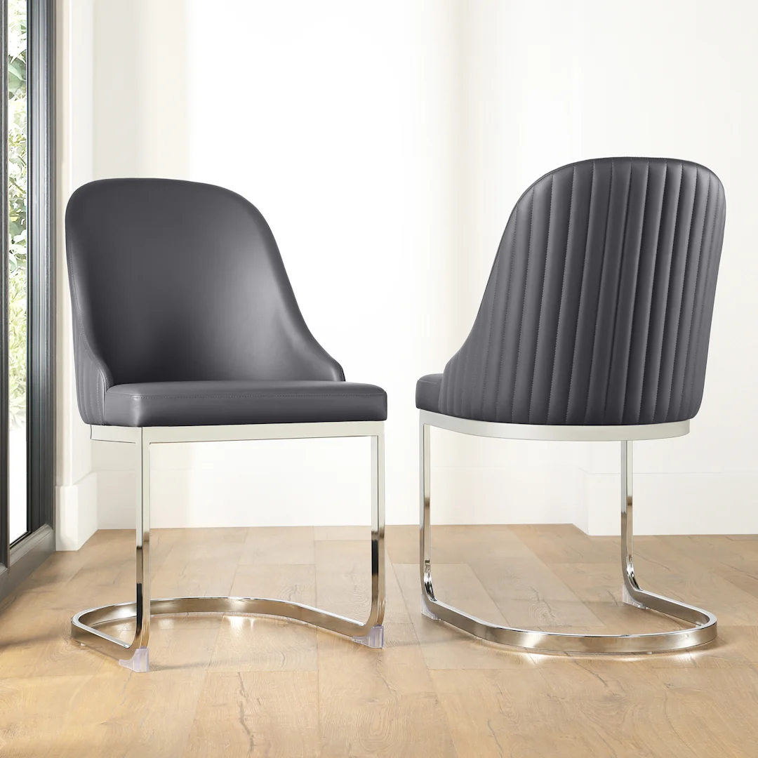 Chrome Leg Dining Chairs | Furniture & Choice