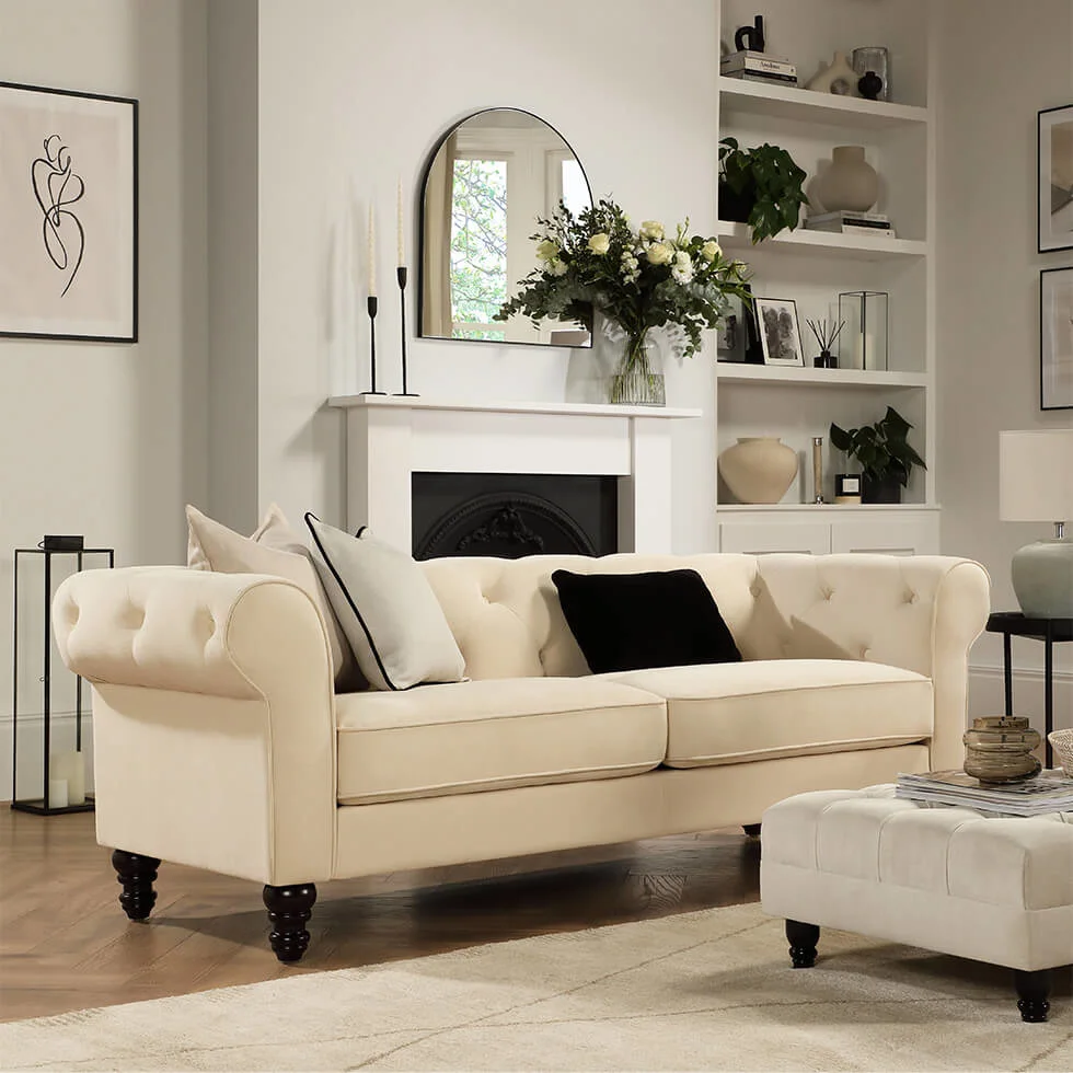 15 Cream Living Room Ideas To Elevate Your Space | Furniture & Choice