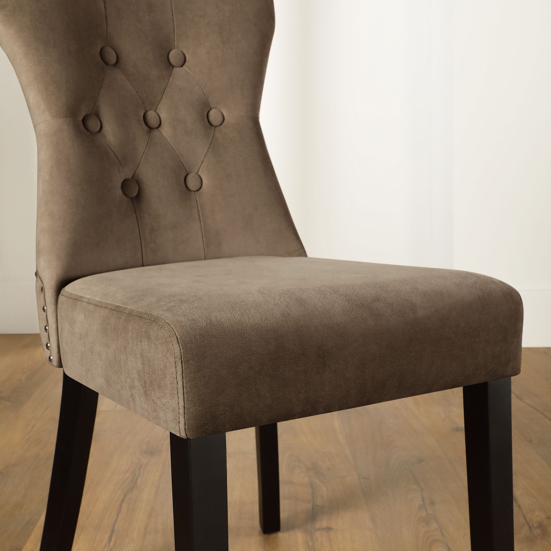 Pavilion Extending Dining Table & 6 Kensington Chairs, Grey Oak Veneer ...