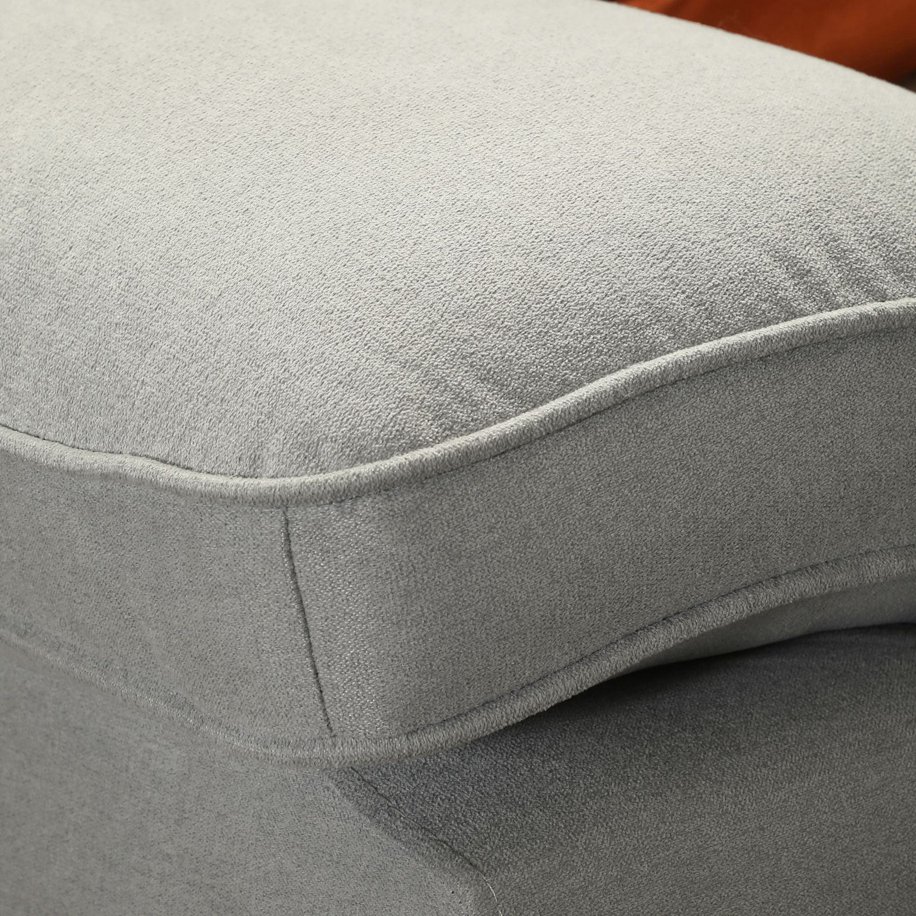 Chatham 3 Seater Sofa, Grey House Plush Fabric Only £599.99 | Furniture ...