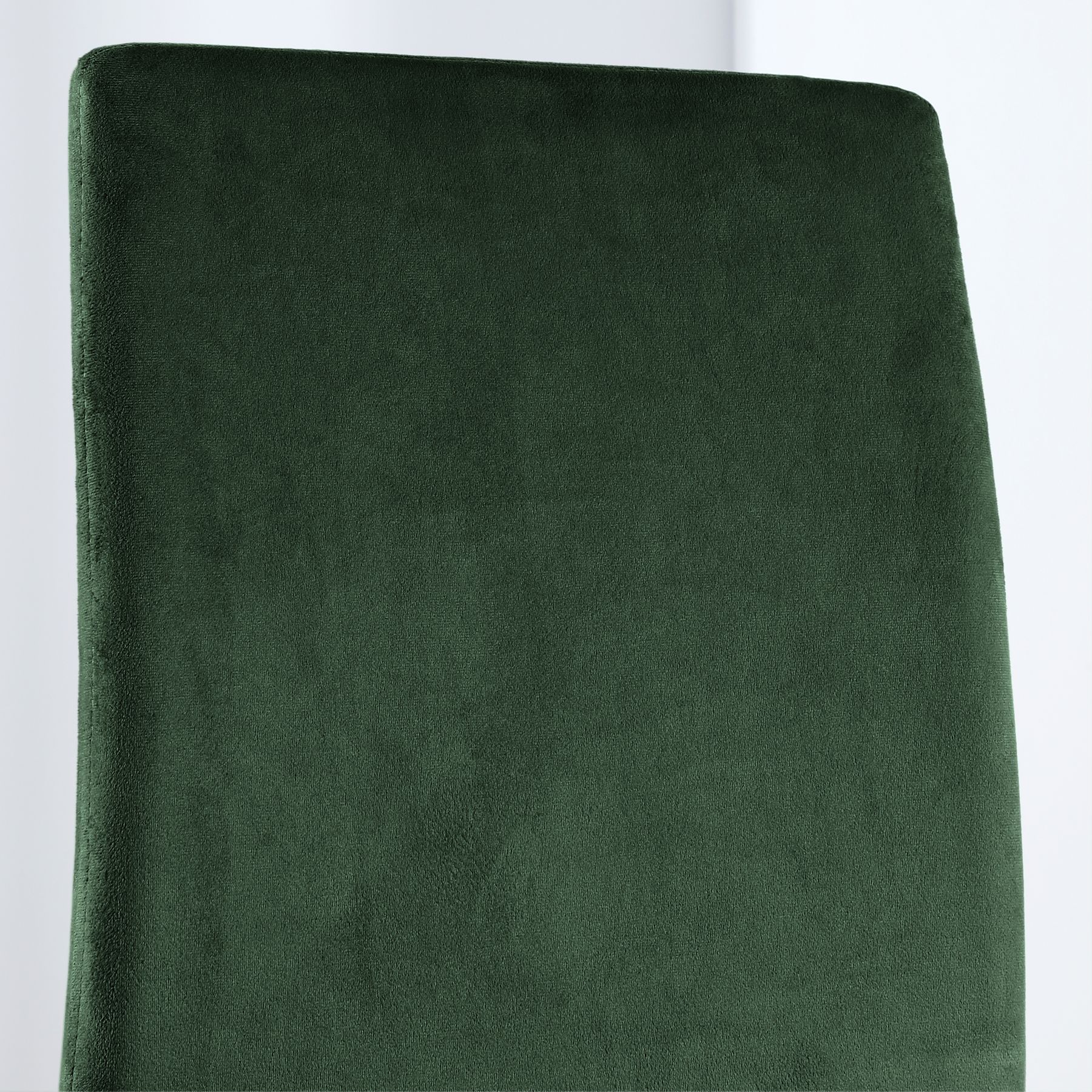 Perth Dining Chair, Moss Green Classic Velvet & Black Steel Only £69.99 ...