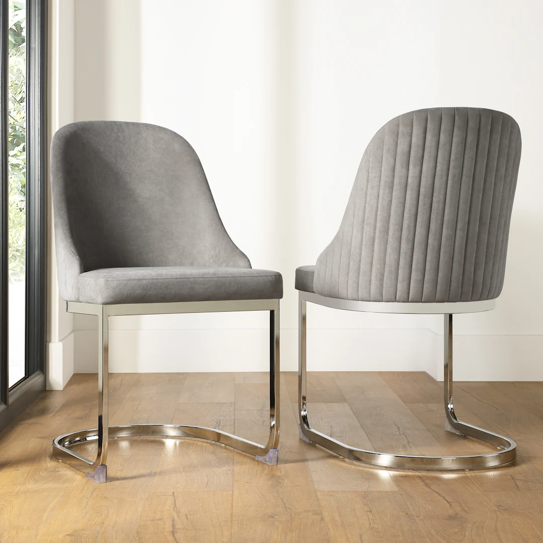 Chrome Leg Dining Chairs | Furniture & Choice