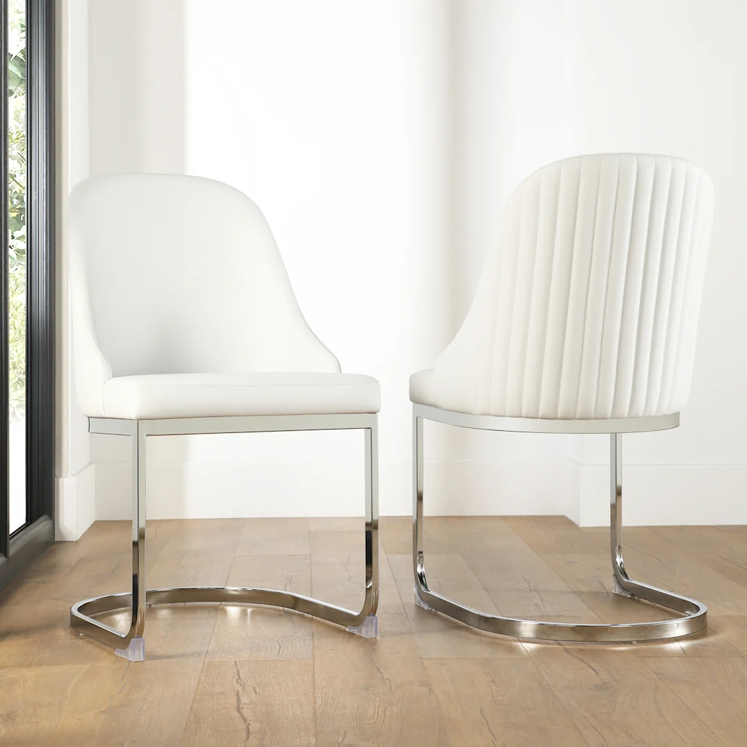 Chrome Leg Dining Chairs | Furniture & Choice