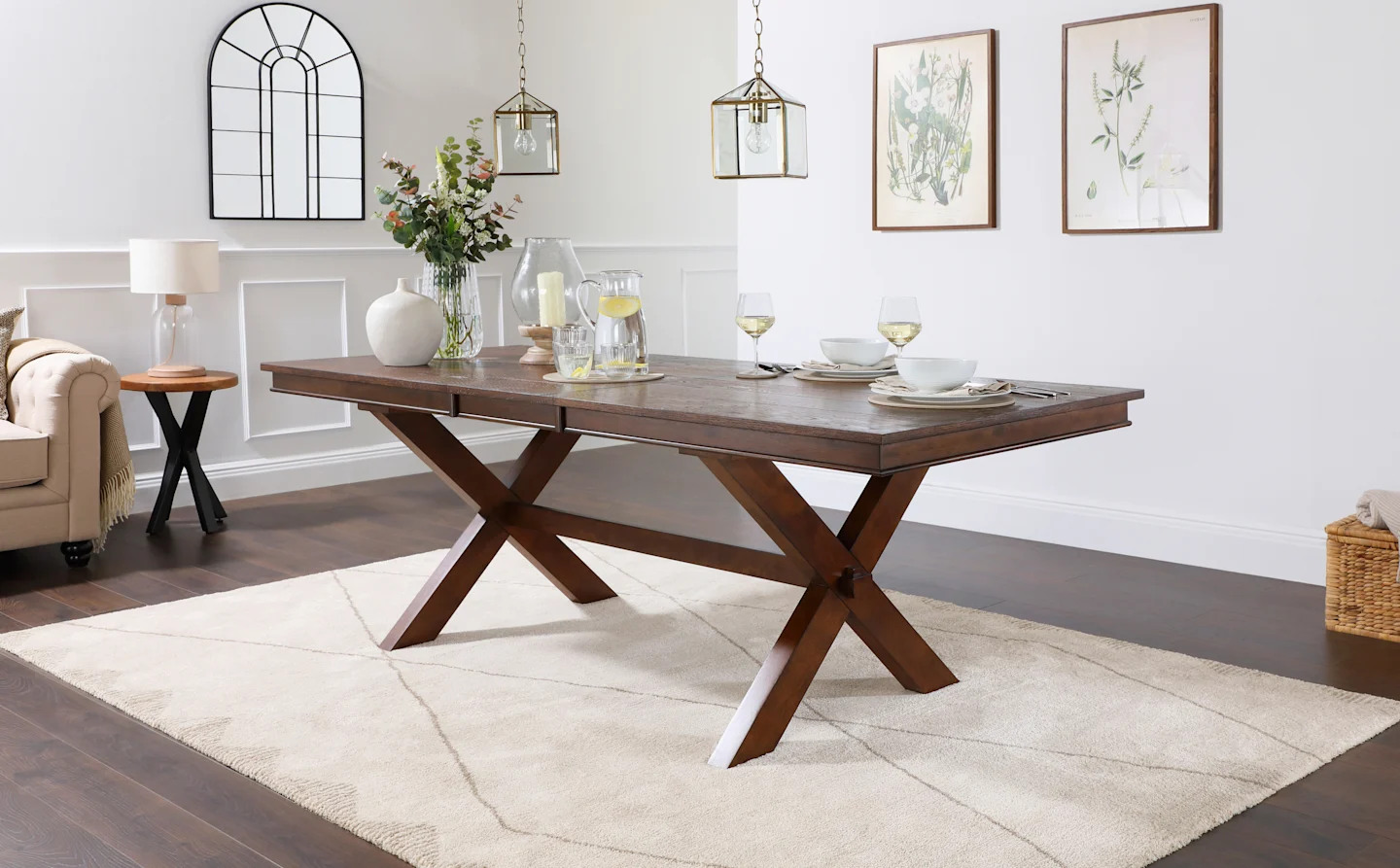 Dark Wood Dining Tables | Furniture & Choice