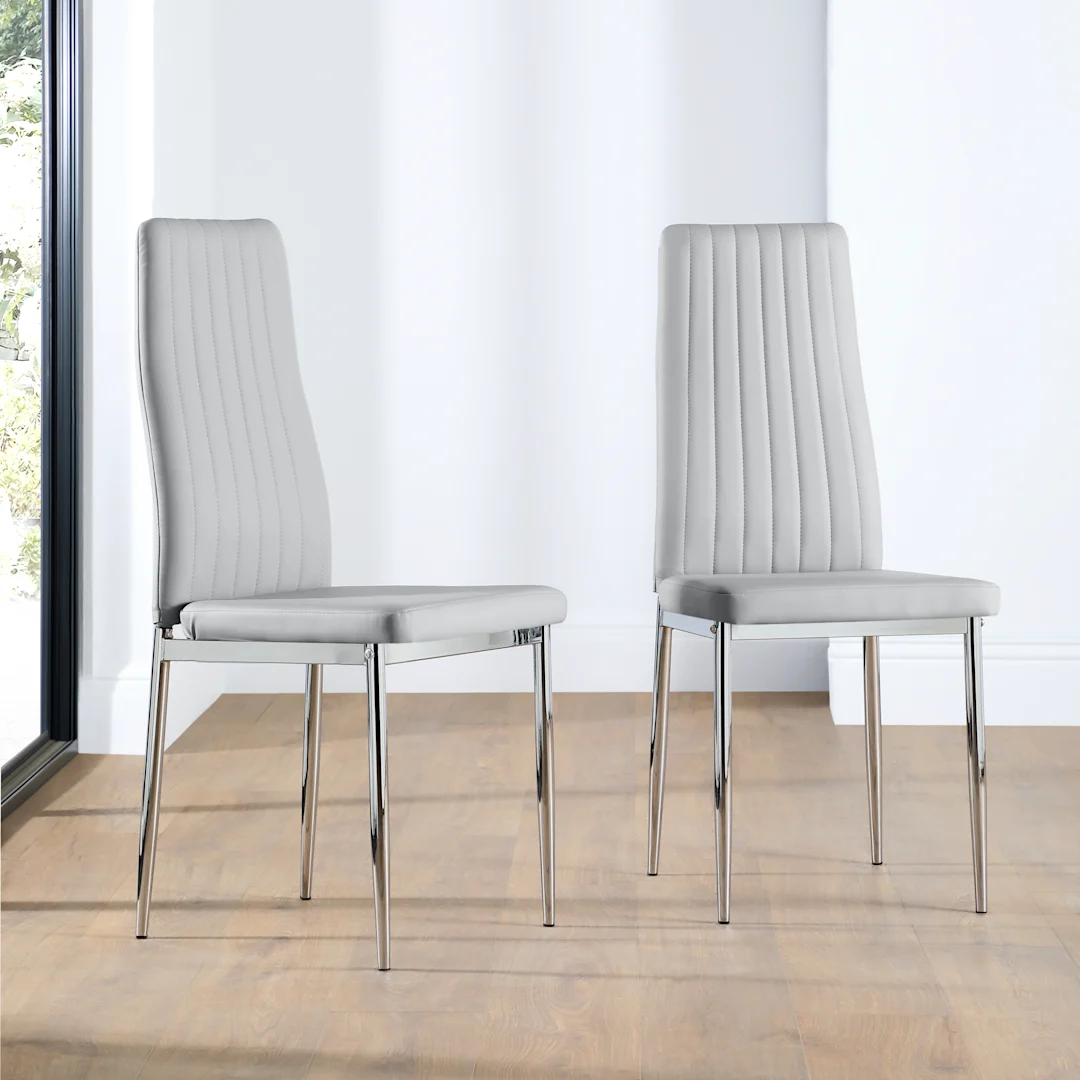Chrome Leg Dining Chairs | Furniture & Choice