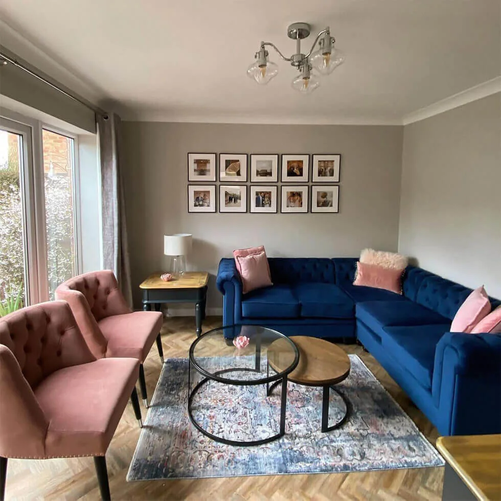 The Ultimate Guide To Pink Living Rooms | Furniture & Choice