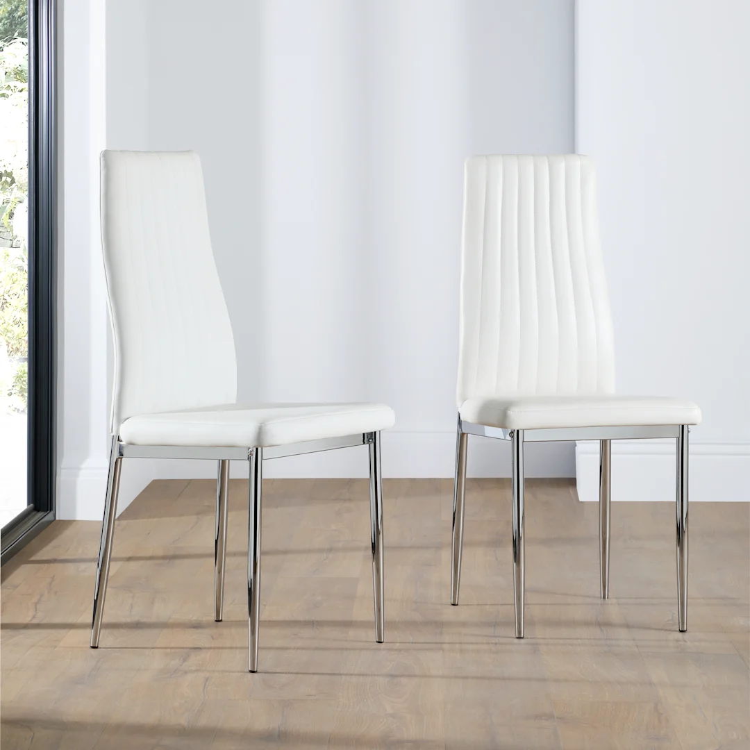 Chrome Leg Dining Chairs | Furniture & Choice