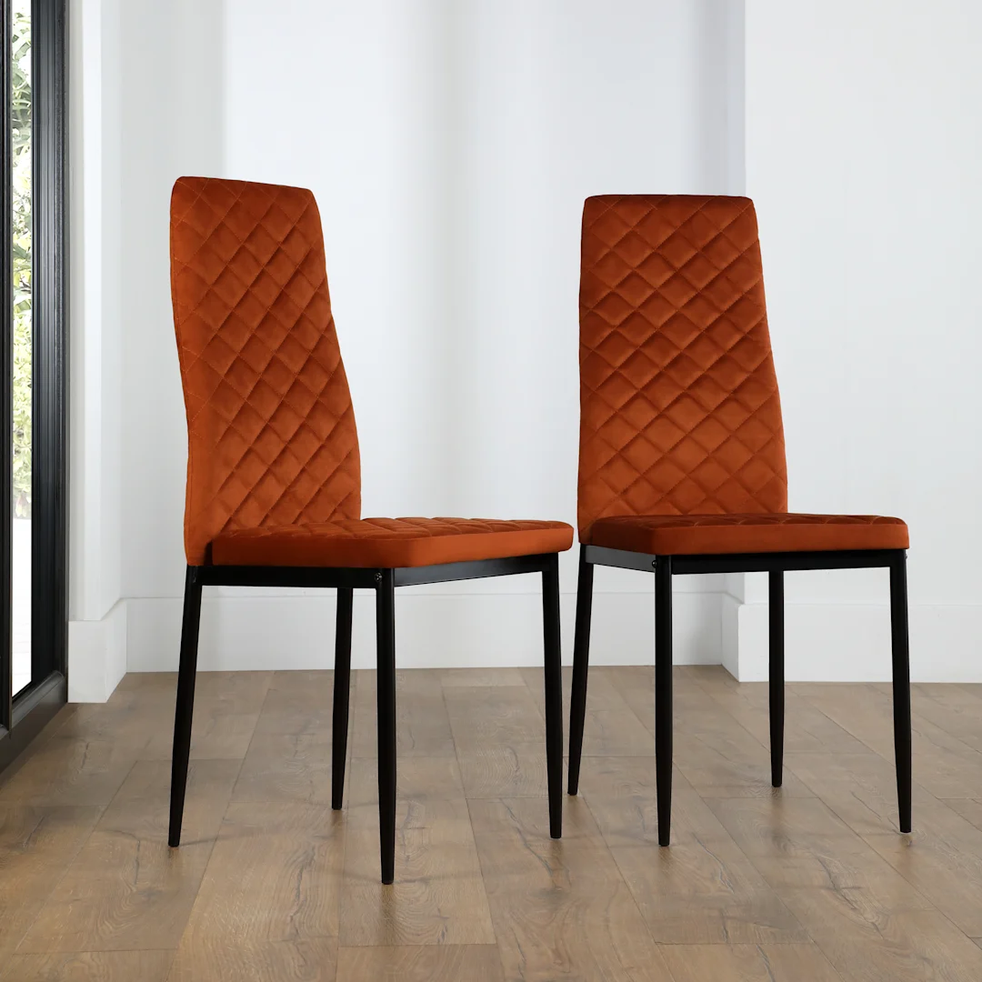 Orange Dining Chairs | Furniture & Choice