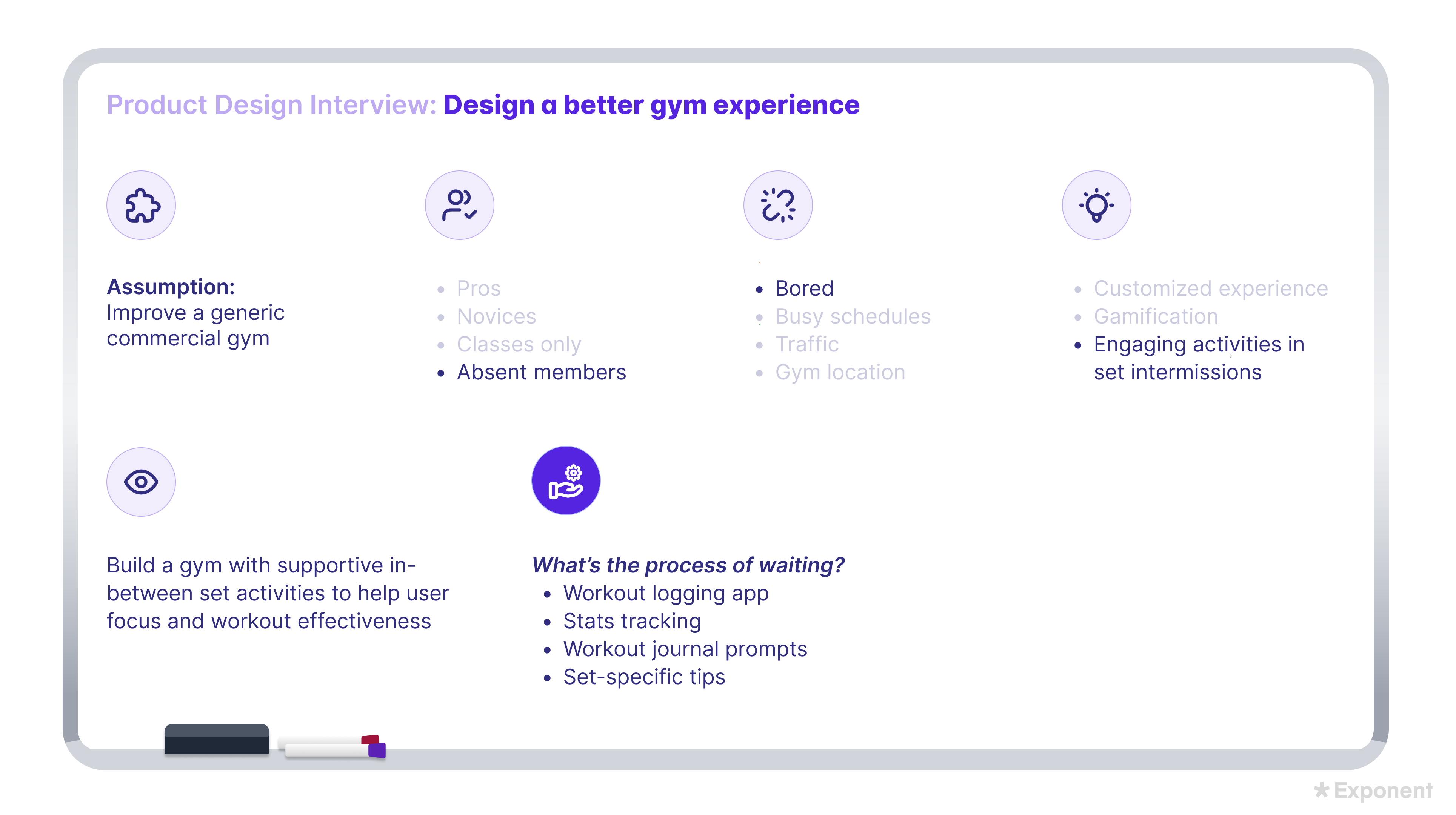 How to Answer Product Design Questions - Exponent
