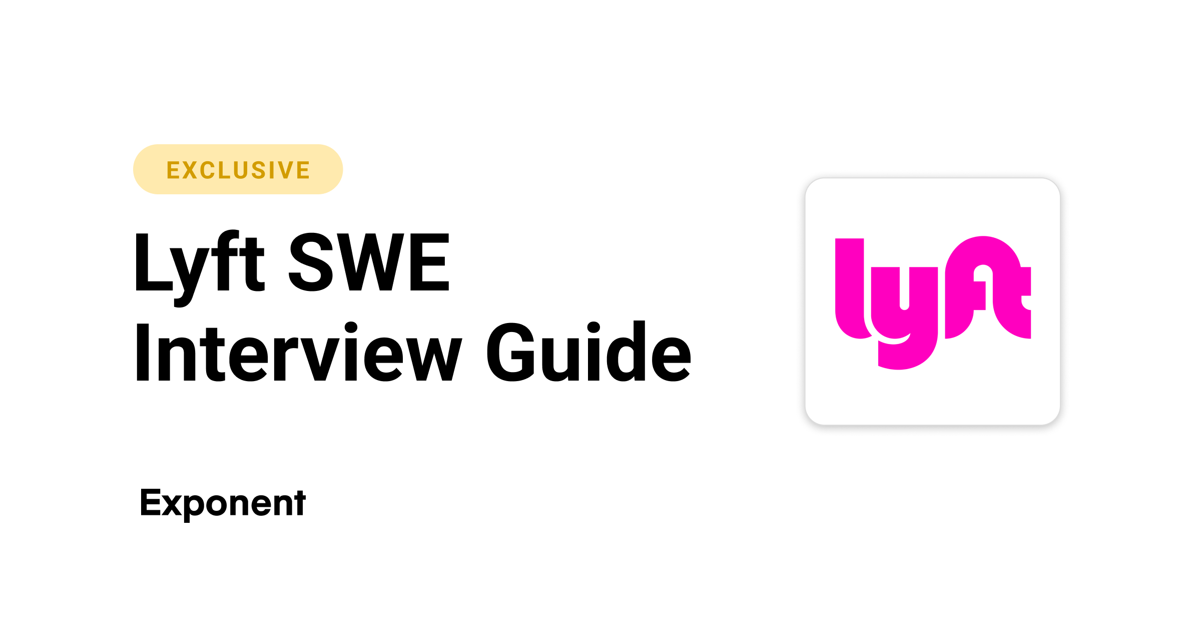 Lyft Software Engineer Interview Guide | Sample Questions (2025) - Exponent