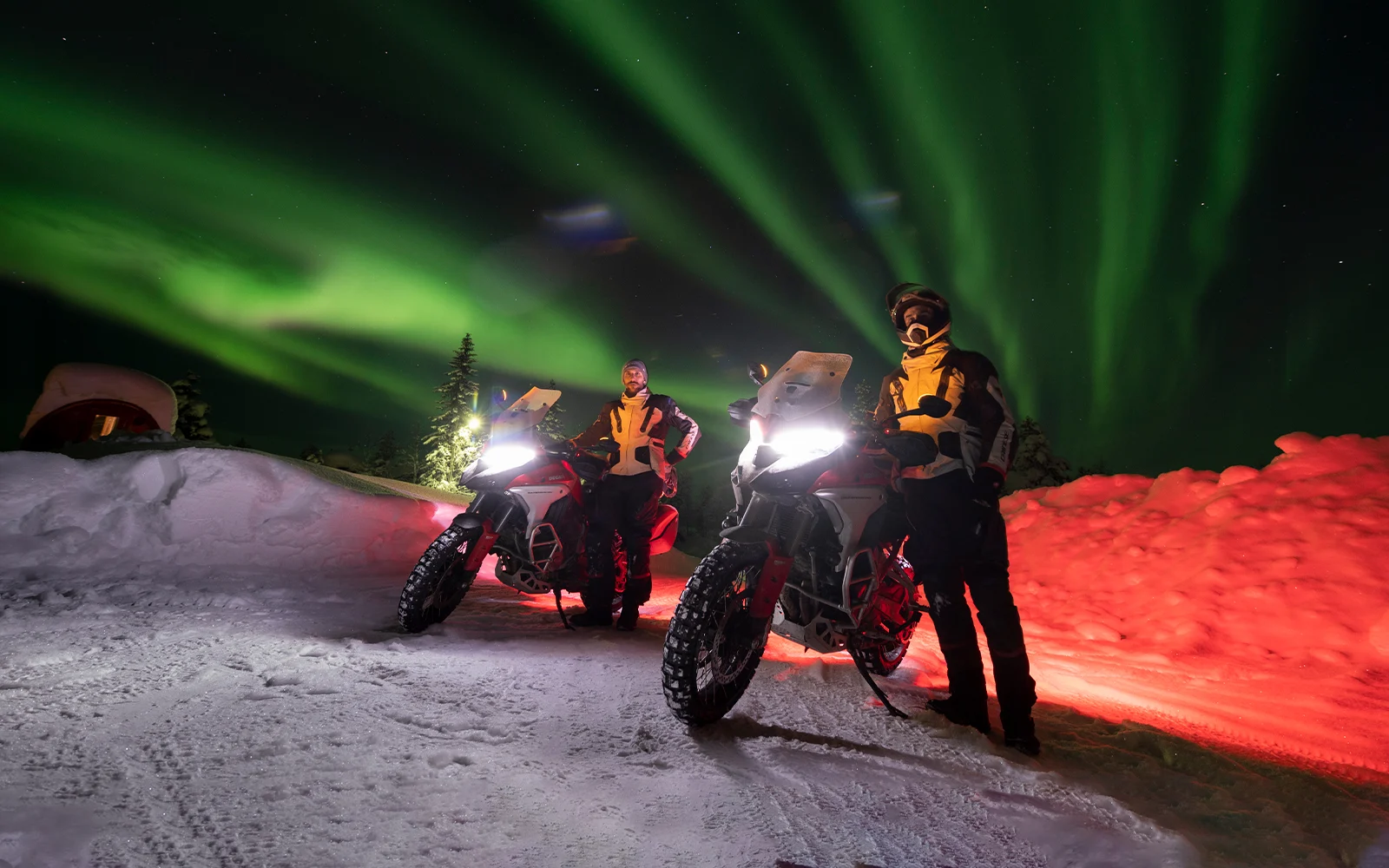 Riding SubZero - Conquering the Arctic Circle - Travel Stories Ducati