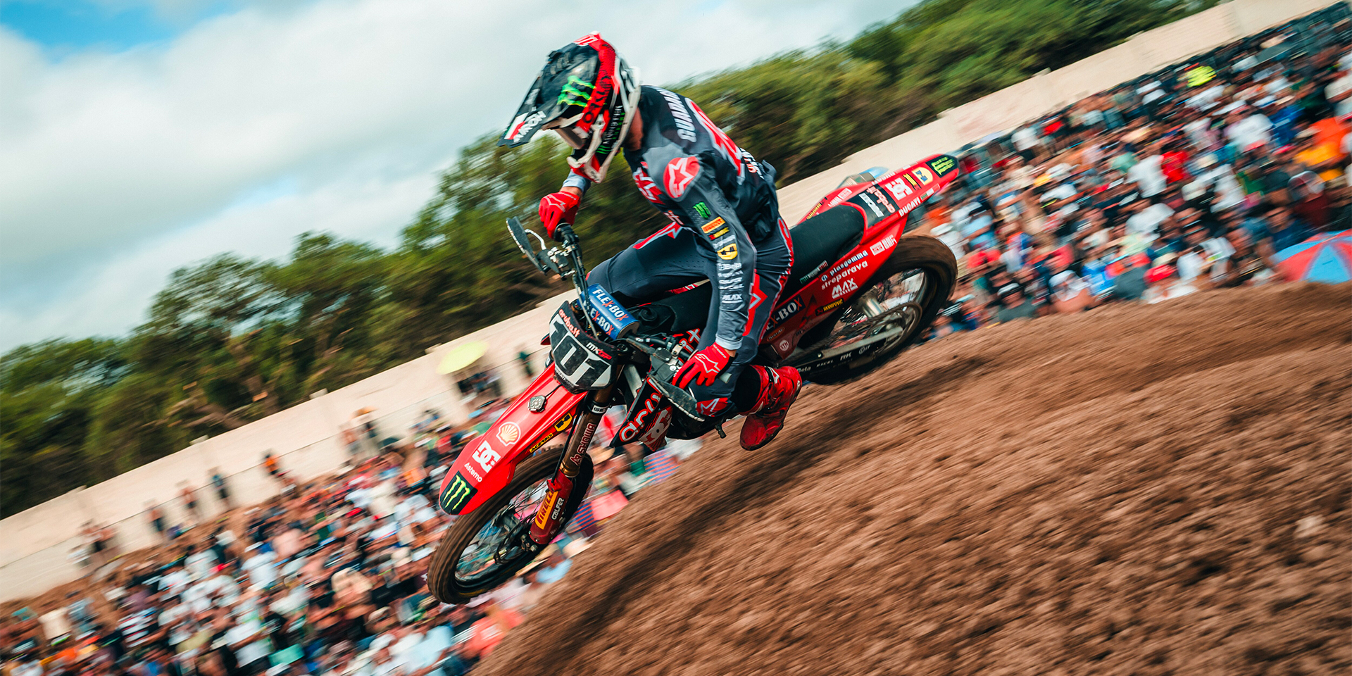 Ducati's 2025 MXGP season gets off to a good start