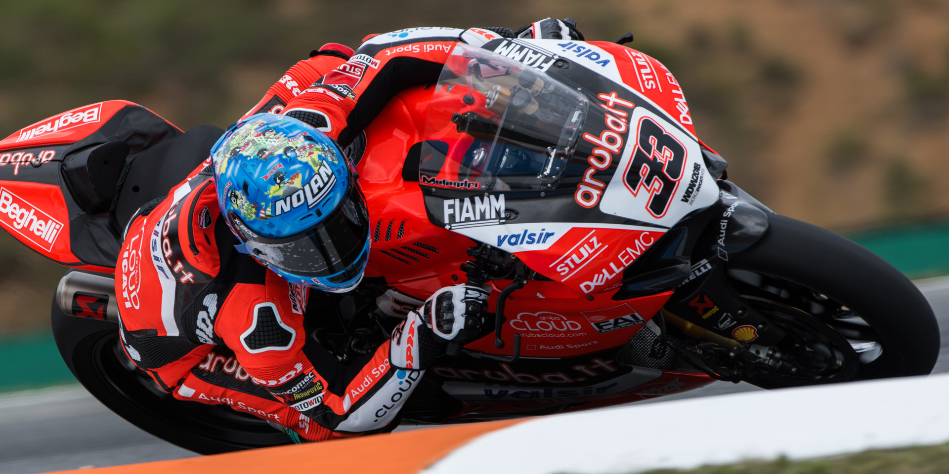 The Aruba.it Racing - Ducati team back to work at Misano for the second ...