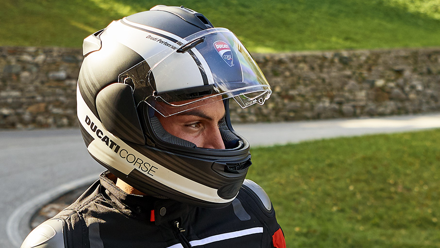 Ducati helmets: safety and style start with the head