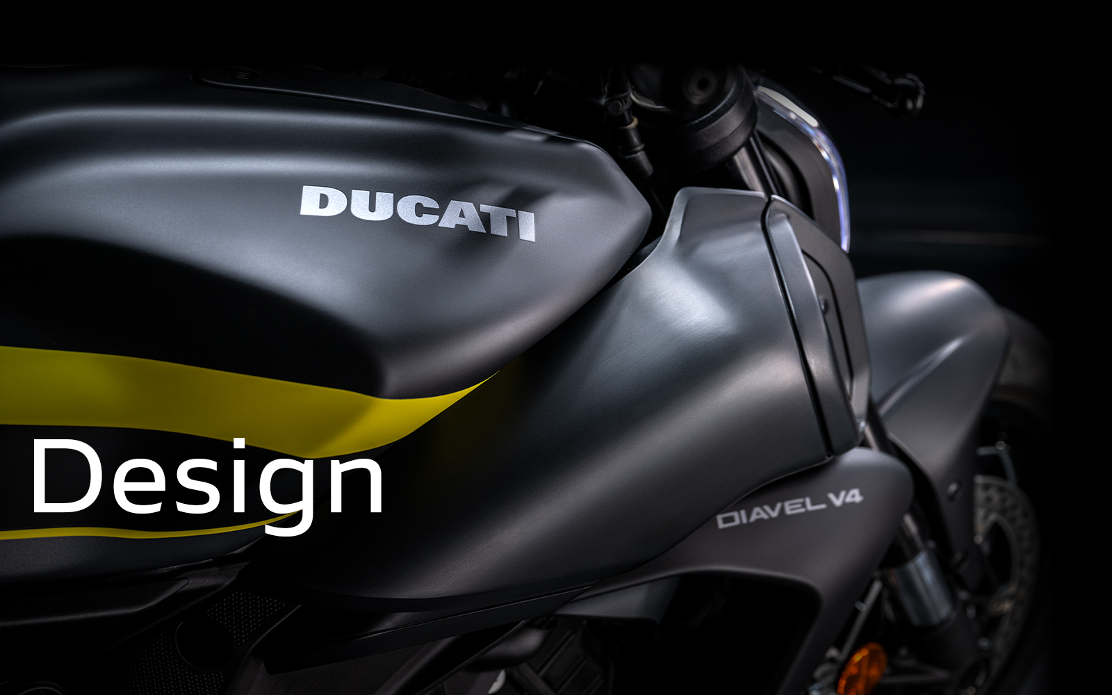 Tecnologia e Design Ducati Diavel V4