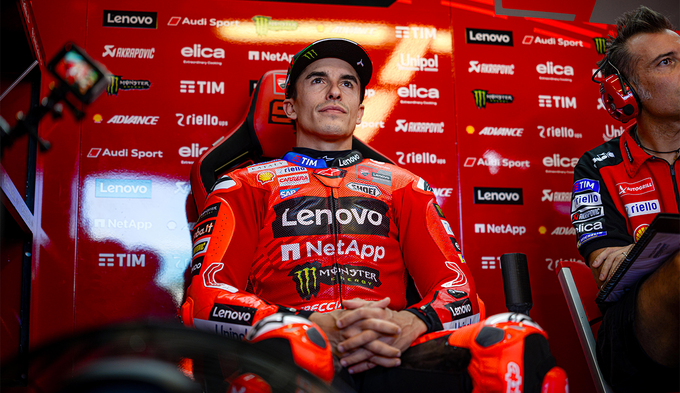 Marc Márquez se sometió con éxito a una cirugía en la escápula derecha.