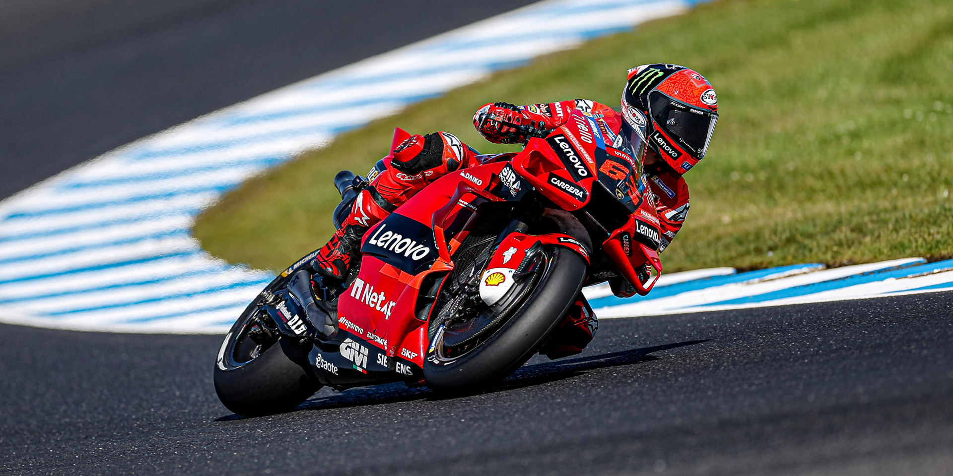 Pecco Bagnaia leads the MotoGP Championship standings as he finishes ...
