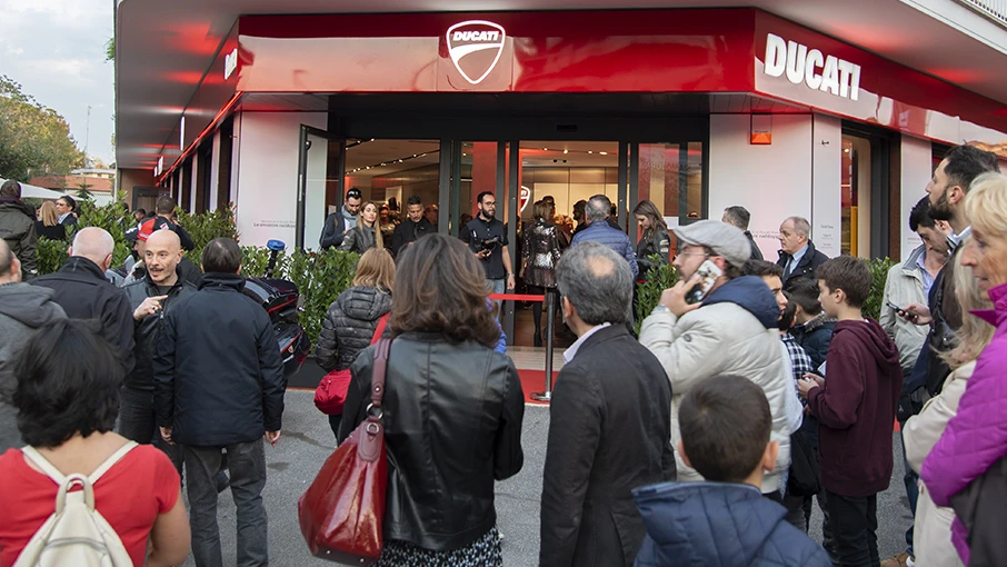 Ducati opens second flagship store in Rome