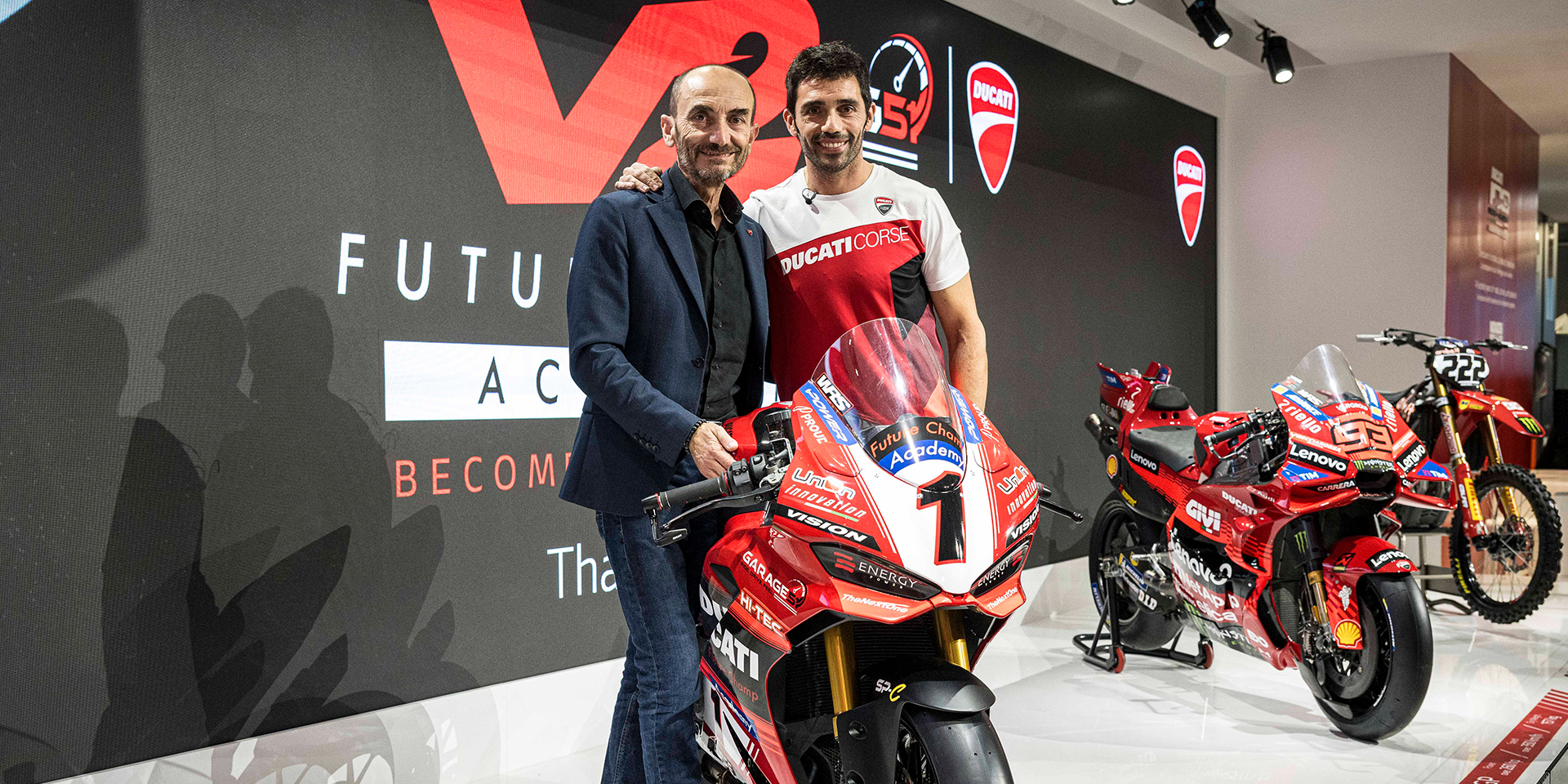 V2 Ducati Future Champ Academy: the sporting format for tomorrow’s talents